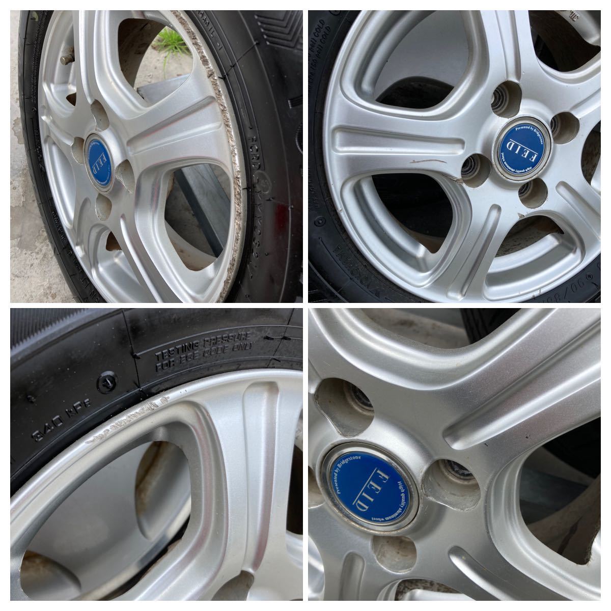Yahoo オークション Feid 165 80r13 90 88n Lt 5 00b 35 Pcd100 202