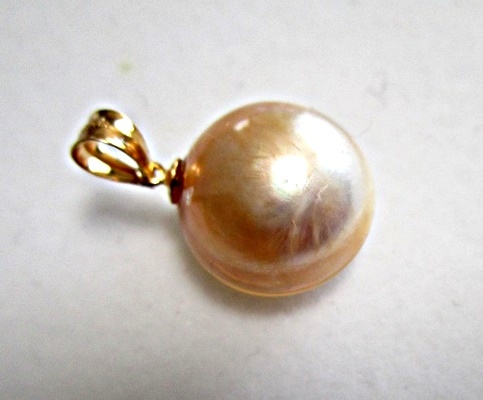 Yahoo!オークション - 【 M 】14KGF ゴールドマベパールペントップ