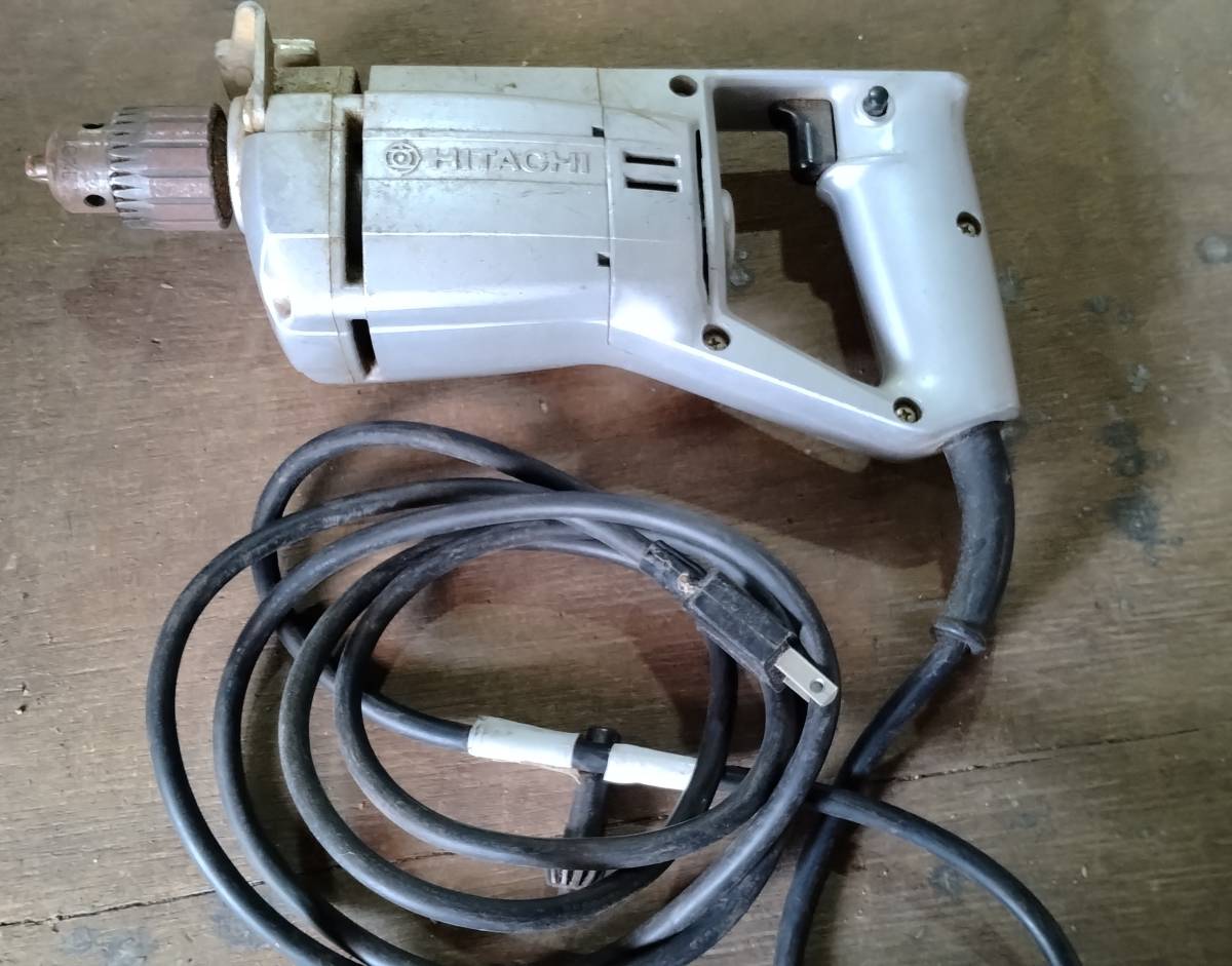 Yahoo!オークション - 椎茸ドリル 中古 日立工機 NDK-10 電気ドリル ...