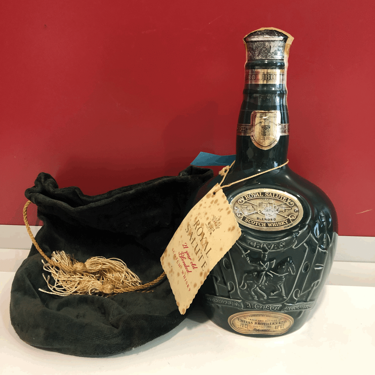 Yahoo!オークション - 未開栓 CHIVAS ROYAL SALUTE ローヤルサルート ...
