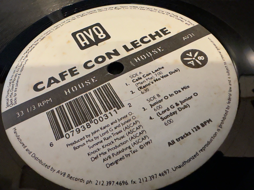 Yahoo!オークション - 12” Joey Rolon / Cafe Con Leche / ラテン・ハ...
