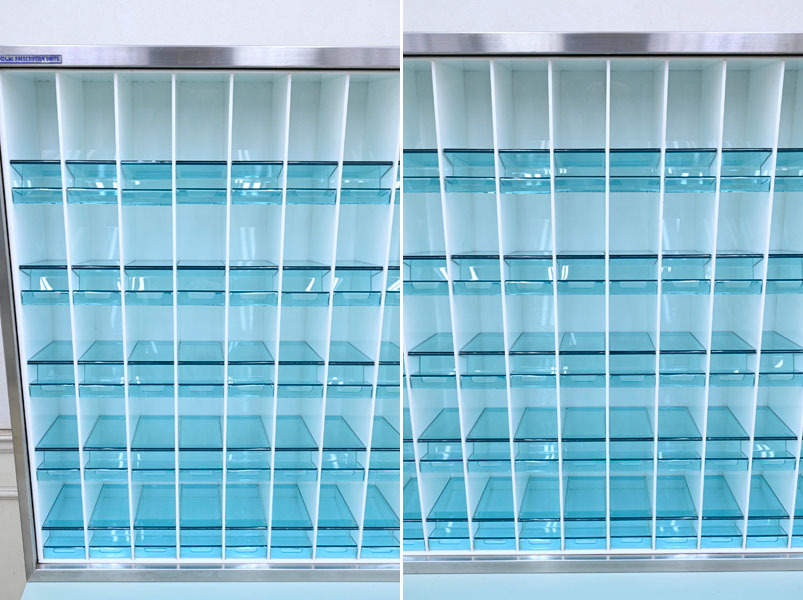 Yahoo!オークション - NY062 ELK 薬棚 薬品庫 薬剤棚 キャビネット 薬...