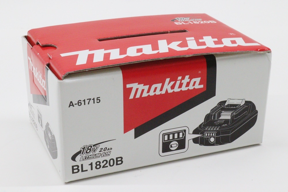 Yahoo!オークション - 純正 マキタ 18V 充電池 2.0Ah BL1820B バッ...