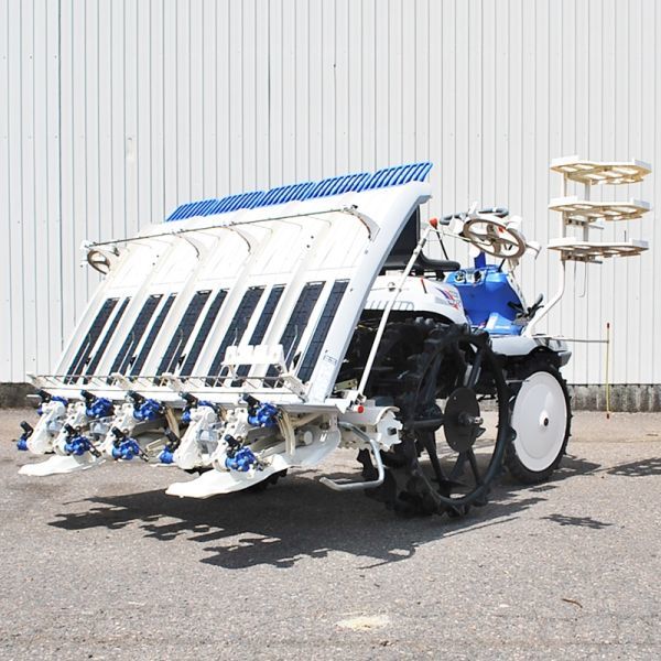 Yahoo!オークション - 【新潟】イセキ 5条 田植機 PQZ5 さなえ 10馬力 ...