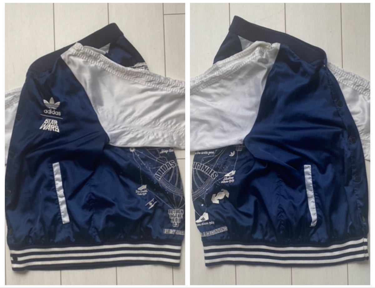 送料無料ADIDAS ORIGINALS STAR WARS SATIN JACKET アディダス 送料無料ADIDAS ORIGINALS STAR WARS SATIN JACKET アディダス