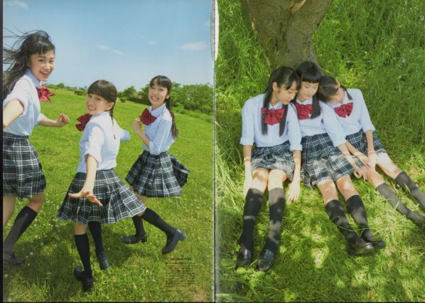 Yahoo!オークション - ID6 切り抜き 段原瑠々(Juice=Juice) 大浦央菜 ...