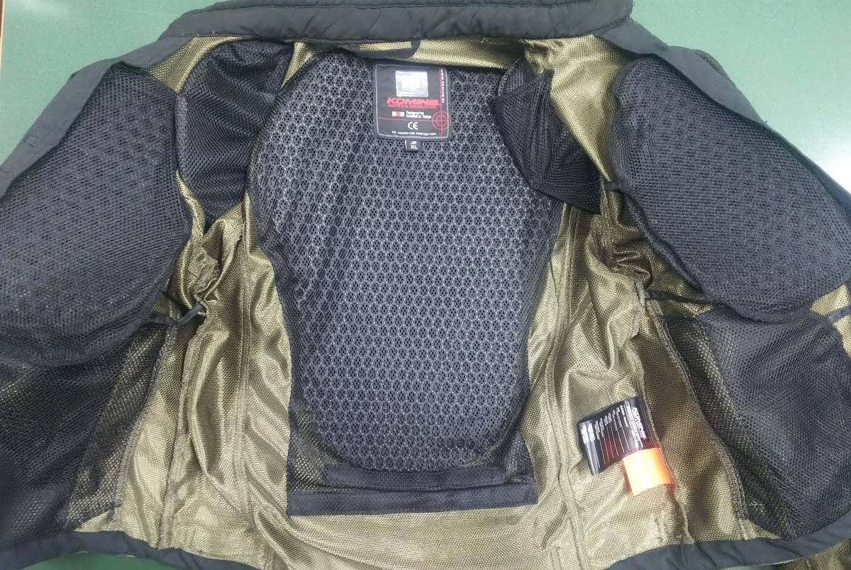 Yahoo!オークション - コミネ フルメッシュジャケット KOMINE JK-1191 ...