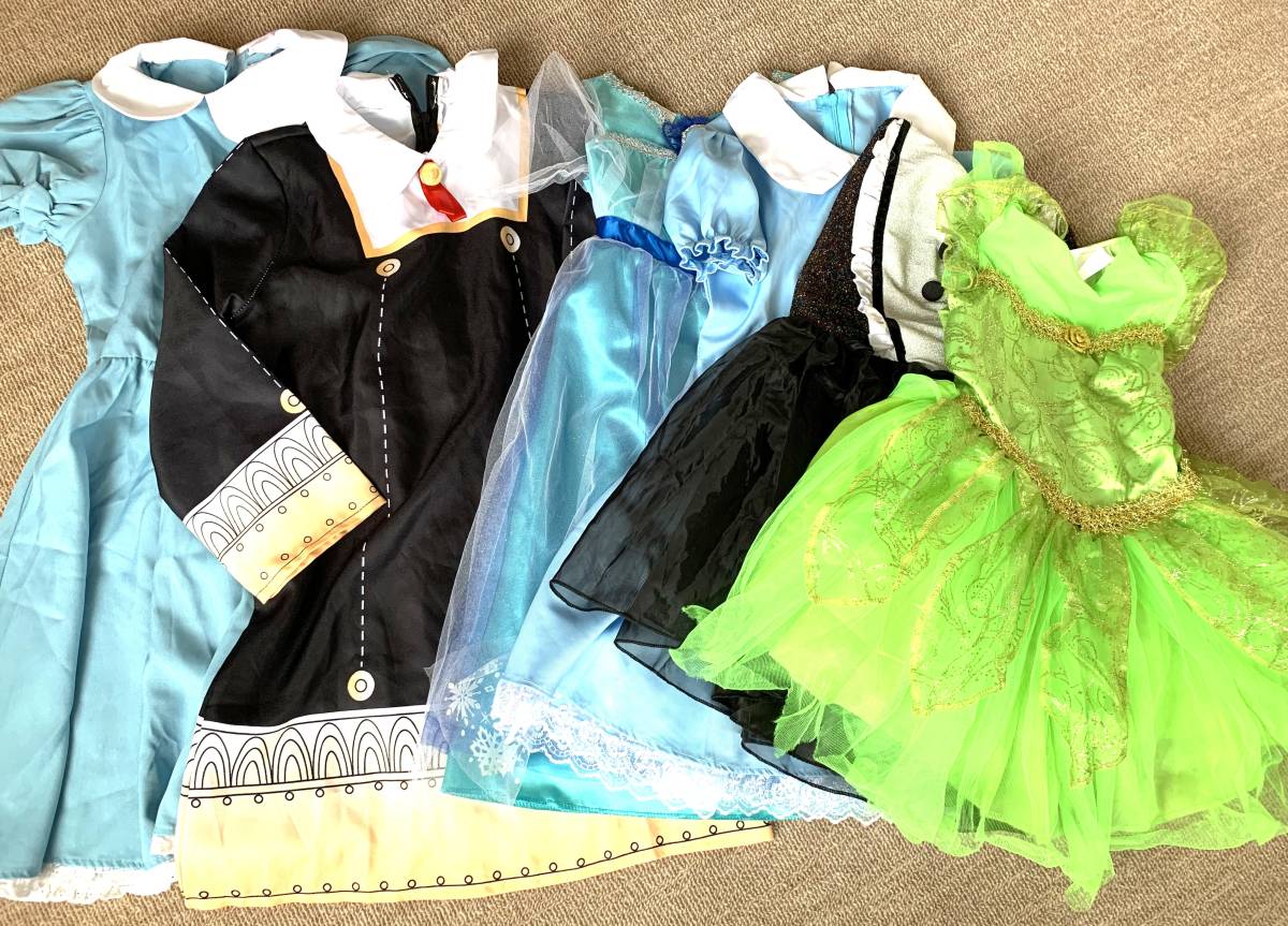 Yahoo!オークション - 428 コスプレ衣装 ドレス 6着まとめて キッズ
