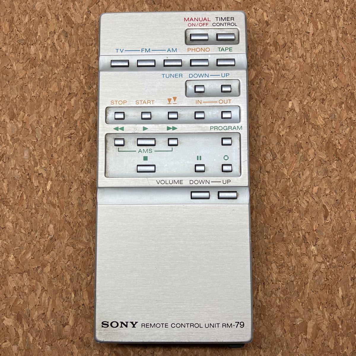 Yahoo!オークション - SONY studio7080リモコン RM-79