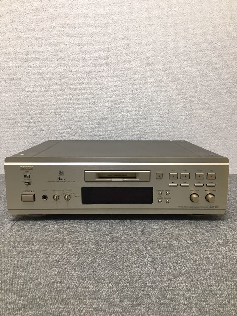 Yahoo!オークション - DENON デノン DMD-1000 MDデッキ J 362