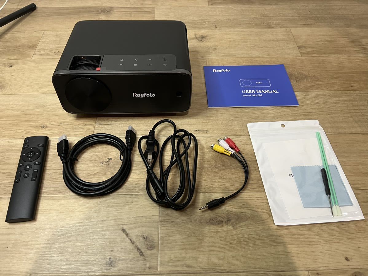 Yahoo!オークション - Rayfoto マルチメディアプロジェクター RD-882