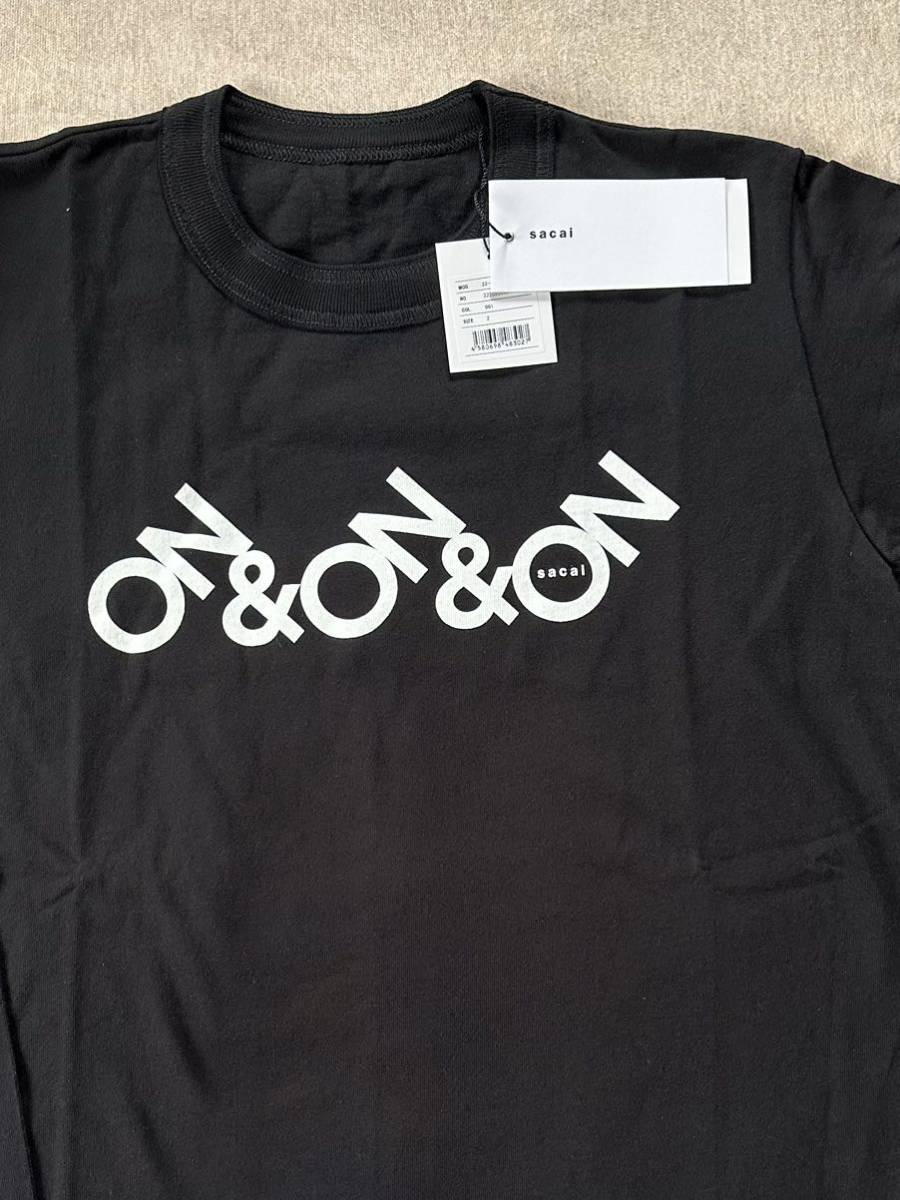 黒2新品 sacai サカイ メンズ ON & ON レイヤード ロング T 黒2新品 sacai サカイ メンズ ON & ON レイヤード ロング T