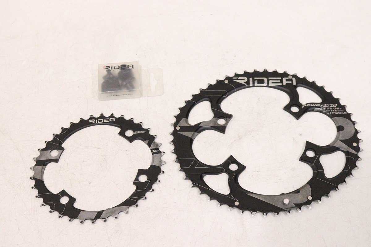 Yahoo!オークション - RIDEA リデア POWER RING 52-36T BCD 110mm 4AR...