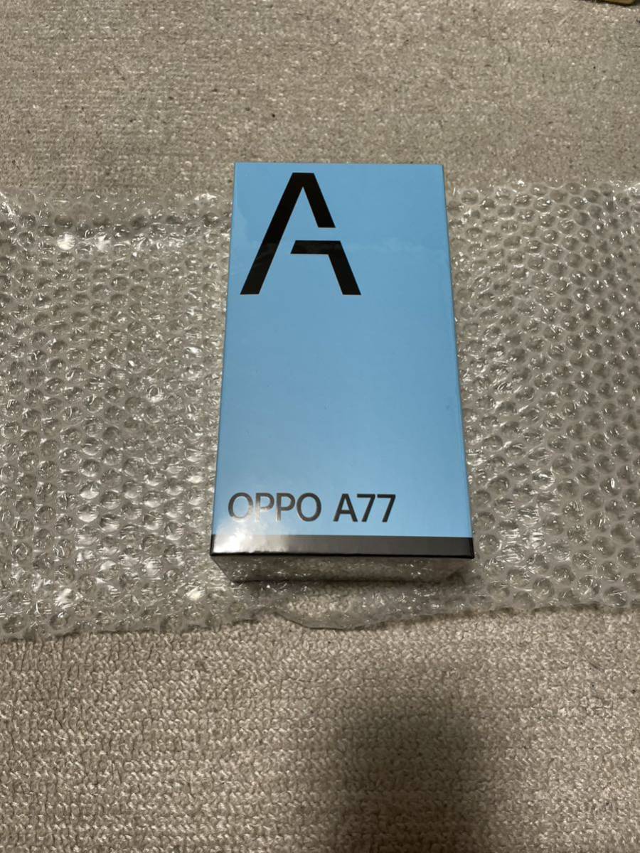 Yahoo!オークション - 【新品未開封品】OPPO A77 ブルー
