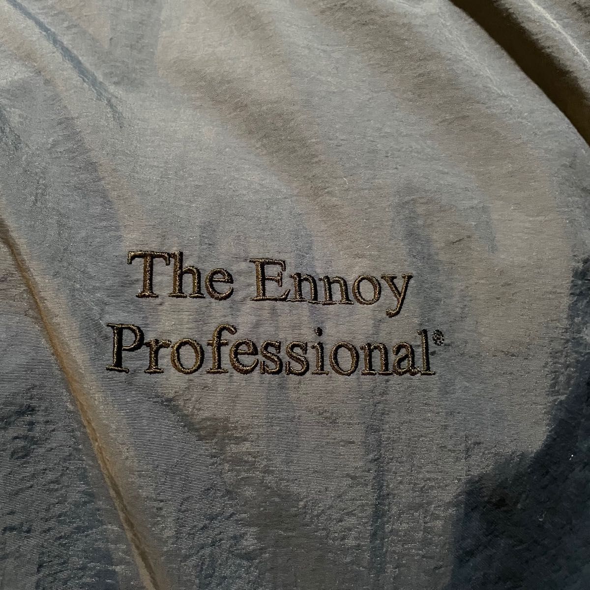 ennoy china blue L ナイロン ジャケット シャカシャカ ennoy china blue L ナイロン ジャケット シャカシャカ