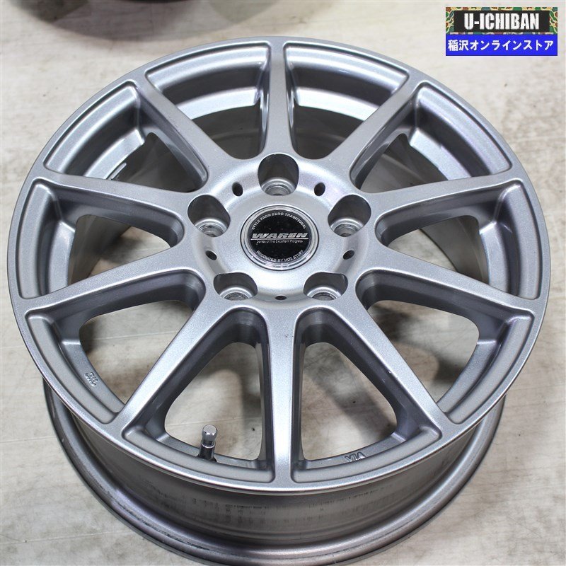 80系 ノア ヴォクシー エスクァイア 等 ヴァーレン 6-15+50 5H114.3 15インチ ホイール 4本セット 009(社外品)｜売買されたオークション情報、yahooの商品情報を ...