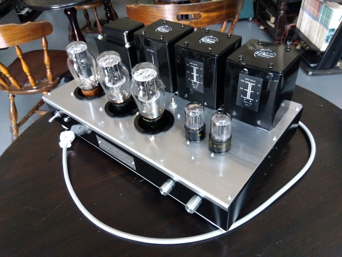 Yahoo!オークション - ヴィンテージ 6A3 A級シングル真空管ステレオパ...