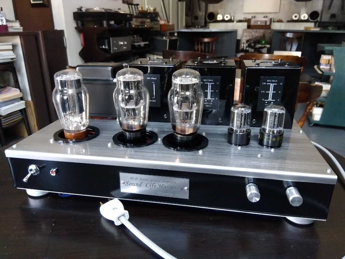 Yahoo!オークション - ヴィンテージ 6A3 A級シングル真空管ステレオパ...