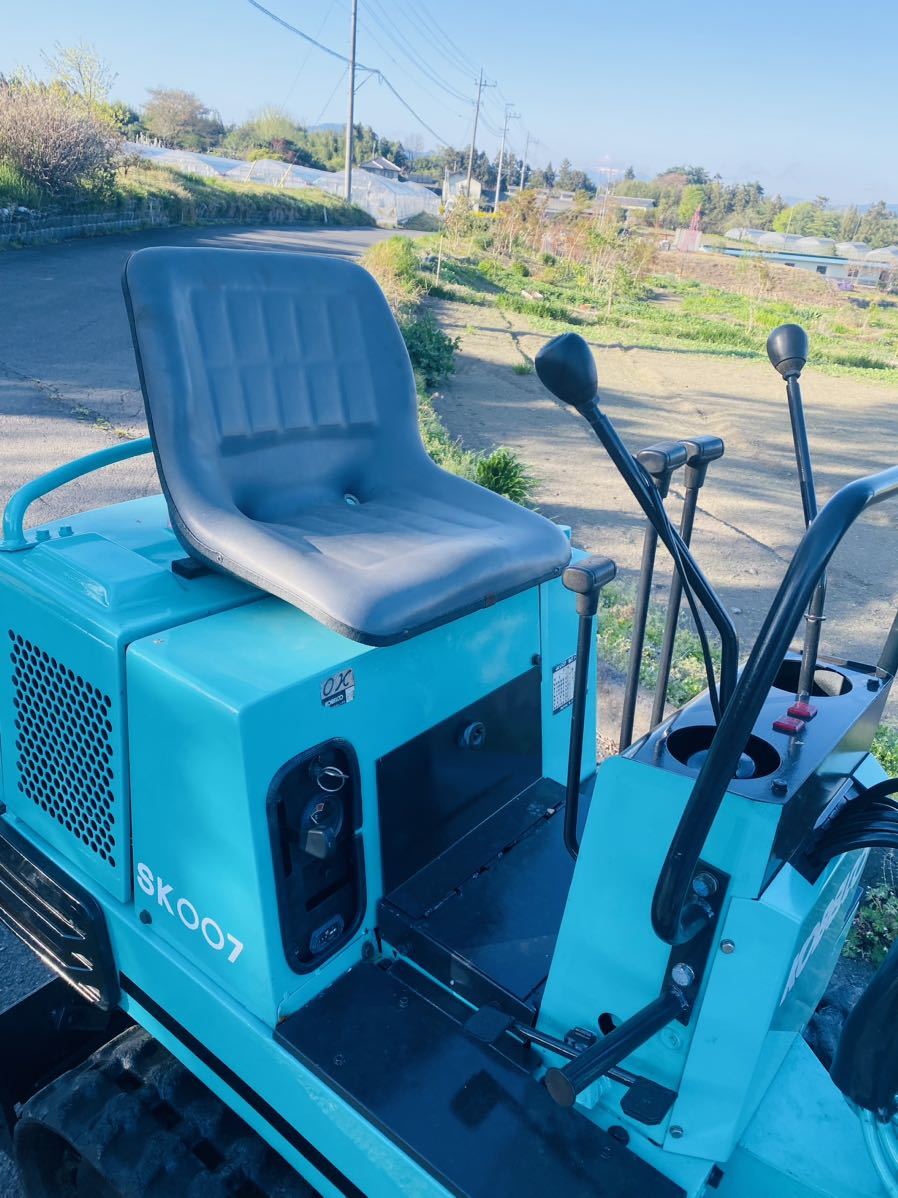 Yahoo!オークション - KOBELCO SK-007 コベルコミニユンボ ミニバック...