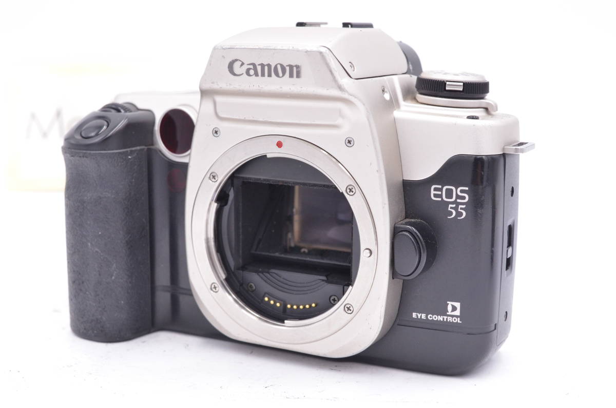 Yahoo!オークション - 良品 キヤノン CANON EOS55 ボディ シルバー #b...