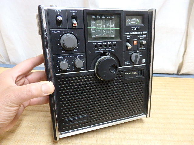 BCL ラジオ SONY ICF-5800 FM/AM 5BAND RECEIVER SW1 SW2 SW3 短波 MW ソニー 5バンド レシーバー 昭和レトロ(アンティーク)｜売買された ...