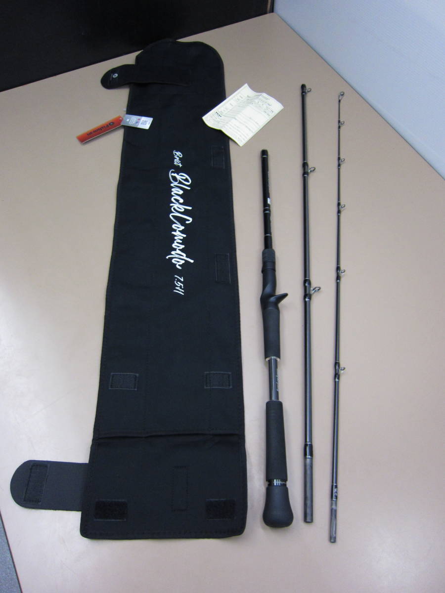 代購代標第一品牌－樂淘letao－K122[12](竿) 中古美品 フィッシュマン×フィーモ/ブリスト ブラック コモド 7.5H/タグ付き竿袋入り 4/7出品