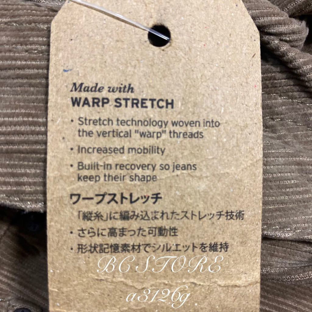 Yahoo!オークション - 新品 Levi's 511 SLIM コーデュロイパンツ W27/L...