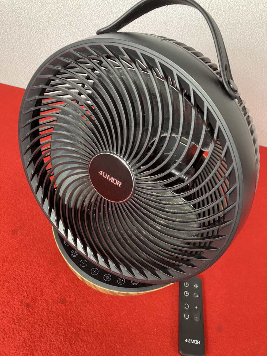 6406-06★4UMOR DCサーキュレーター FS04 2022年製 ブラック リモコン付き★ - 购够网