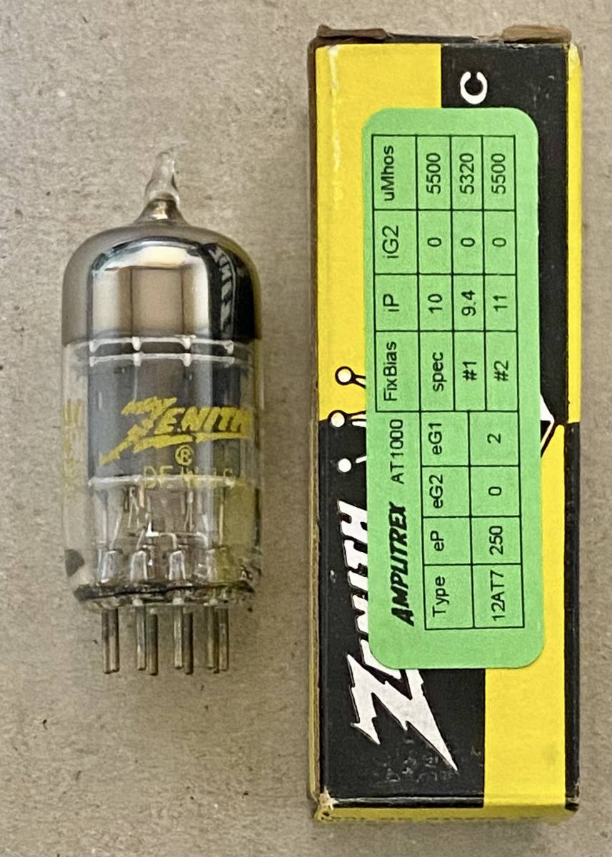 Yahoo!オークション - USED35543 SYLVANIA (ZENITH) 12AT7（3マイカ...
