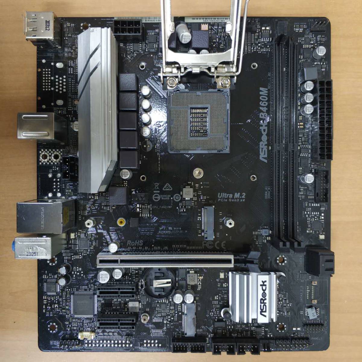 ASRock B460M/mATXマザーボード/ LGA1200 INTEL10・11世代CPU対応/PCパーツ 自作PC DIY 修理材料 動作未確認 ジャンク(中古)のヤフオク落札情報