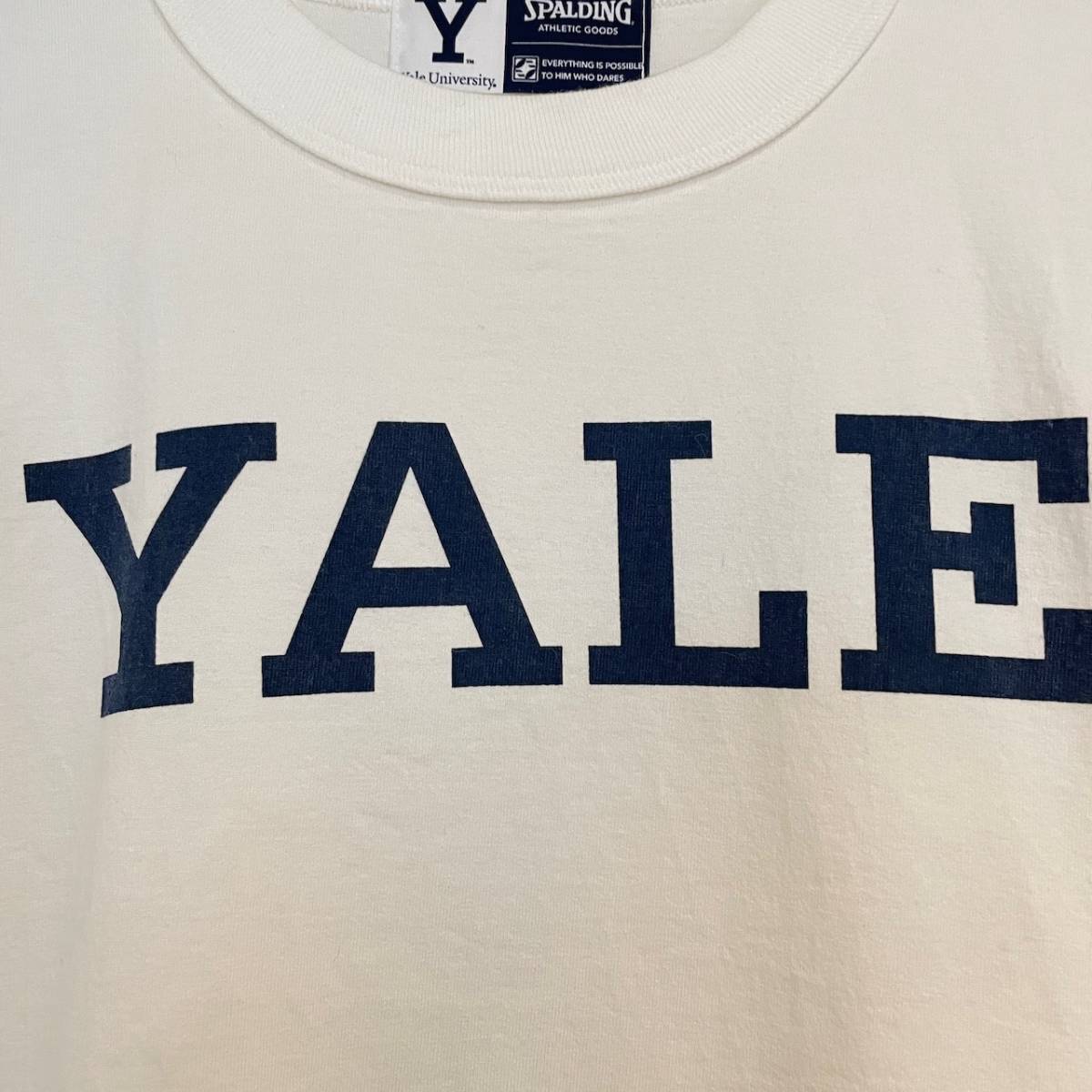 Yahoo!オークション - A.G.SPALDING & BROS. YALE Tシャツ サイズ36 イ...
