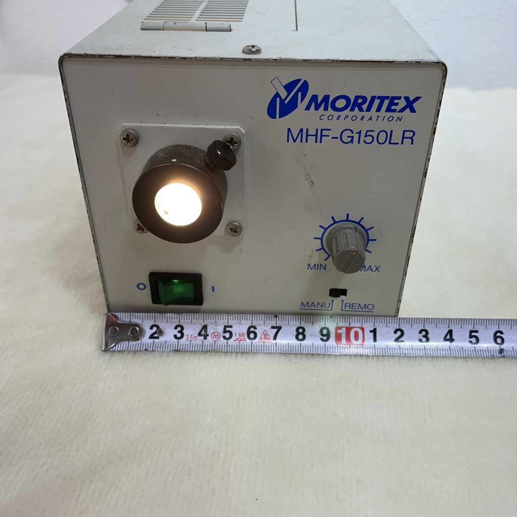 Yahoo!オークション - MORITEX MHF G150LR 光源装置 ハロゲン照明 ラン...
