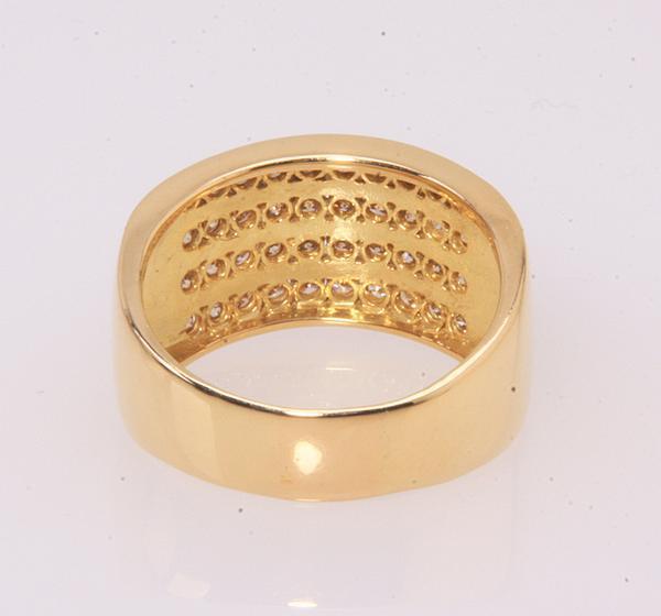 Yahoo!オークション - 《質屋出品》k18 ブラウンダイアモンド0.4ctデザ...