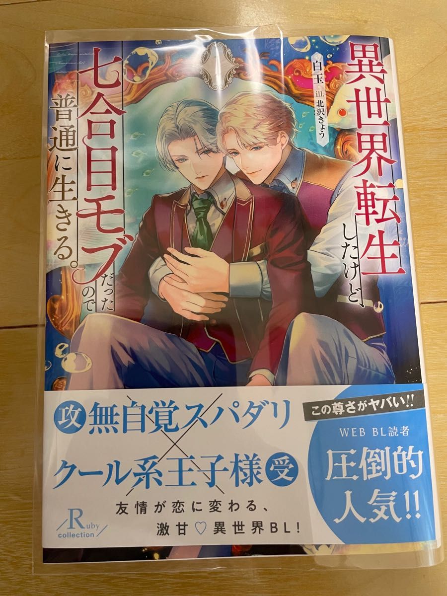 Bl小説新刊 異世界転生したけど 七合目モブだったので普通に生きる 白玉|paypayフリマ