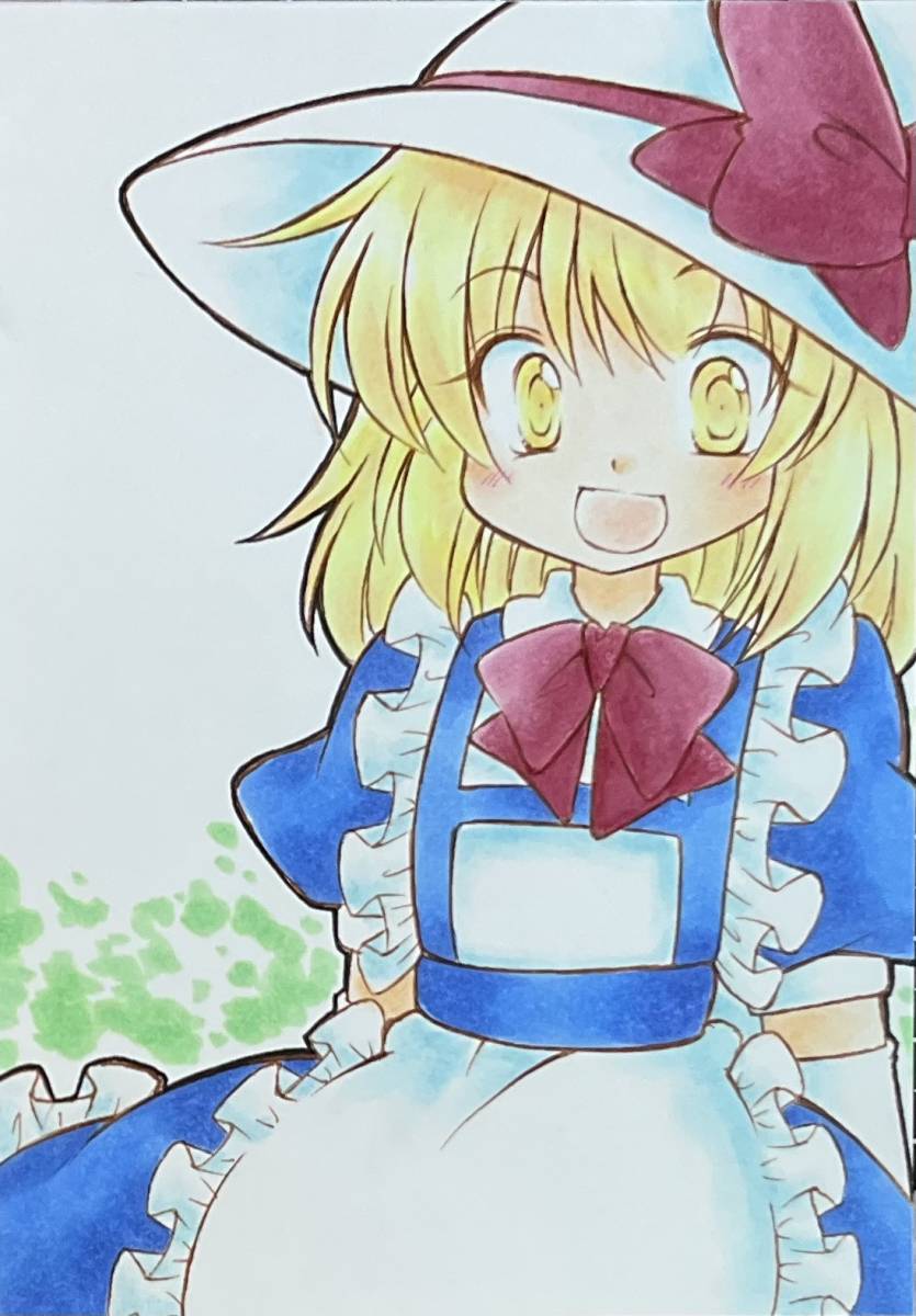 同人手描きイラスト 東方project 旧作 カナ アナベラル B7 手描きイラスト |売買されたオークション情報、yahooの商品情報を