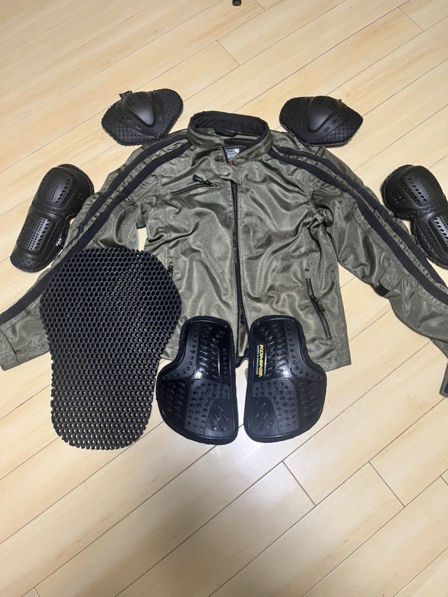 Yahoo!オークション - コミネ JK-1191 フルメッシュジャケット 新古 サ...