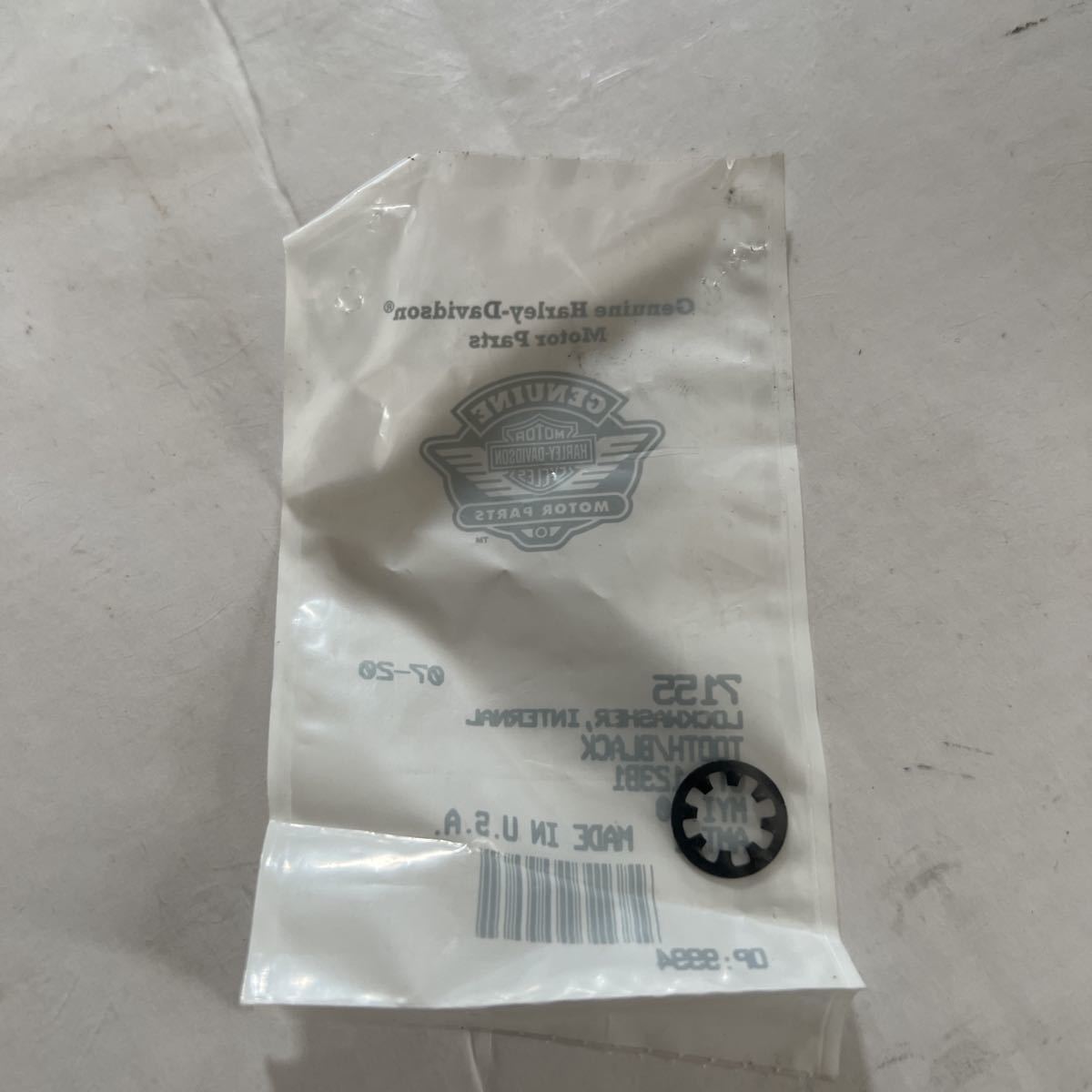 Yahoo!オークション - 7155 ハーレー純正 純正ミラーワッシャー ギザギ...