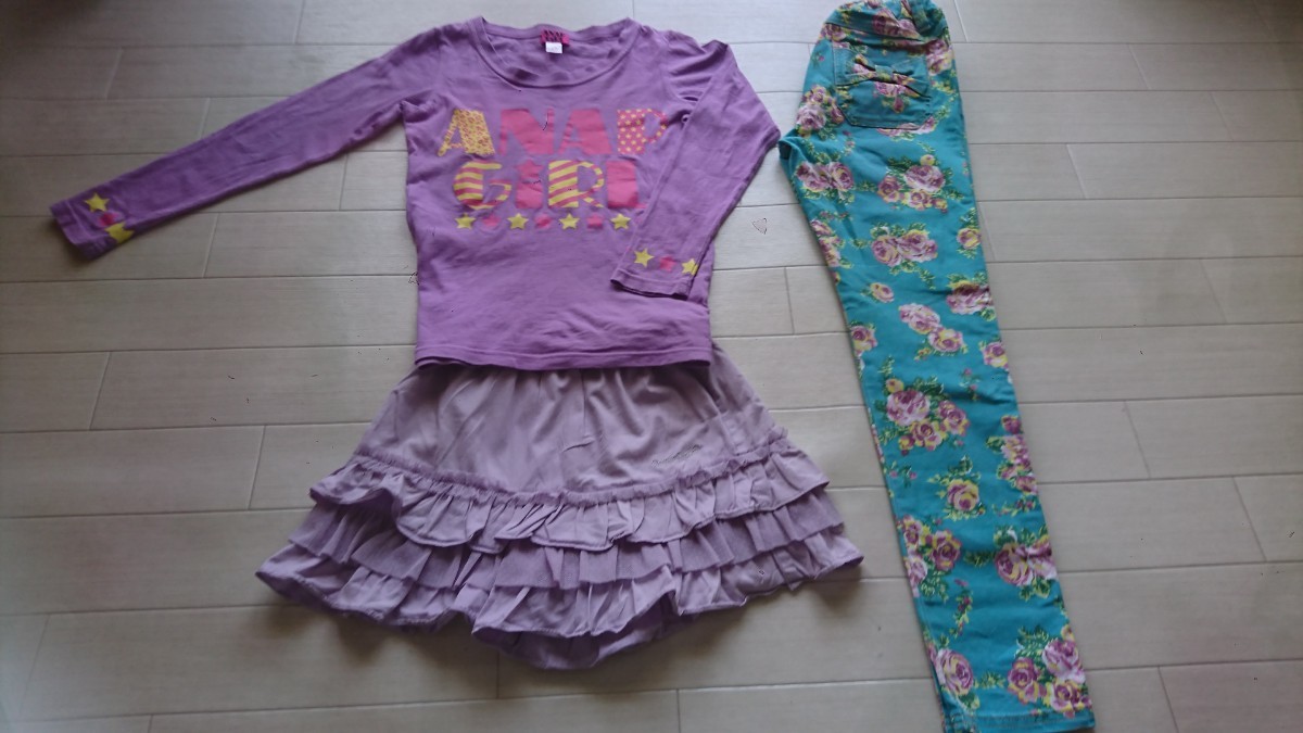 Yahoo!オークション - メゾピアノ ANAP 女の子 まとめ 福袋 130 140 15...