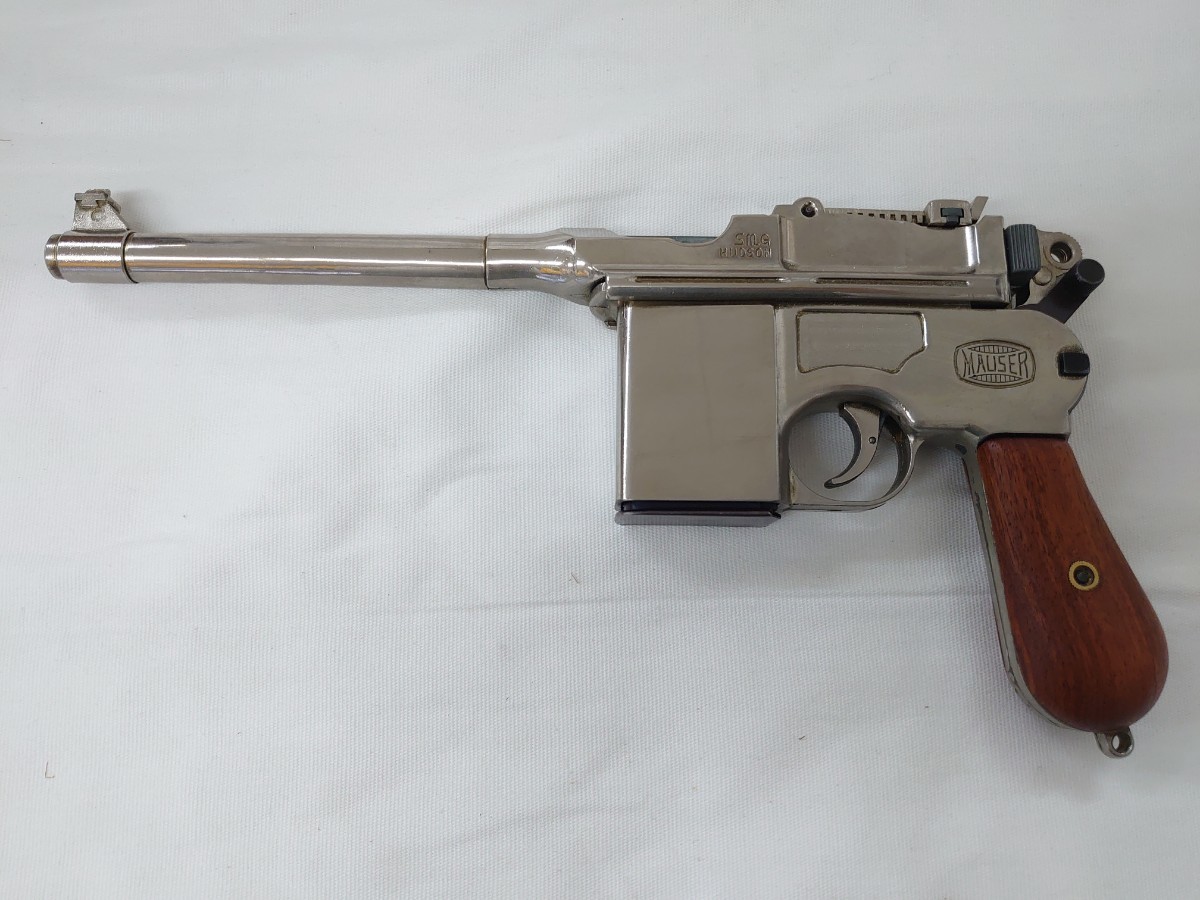 Yahoo!オークション - ハドソン モデルガン Mauser モーゼル M1930 SMG
