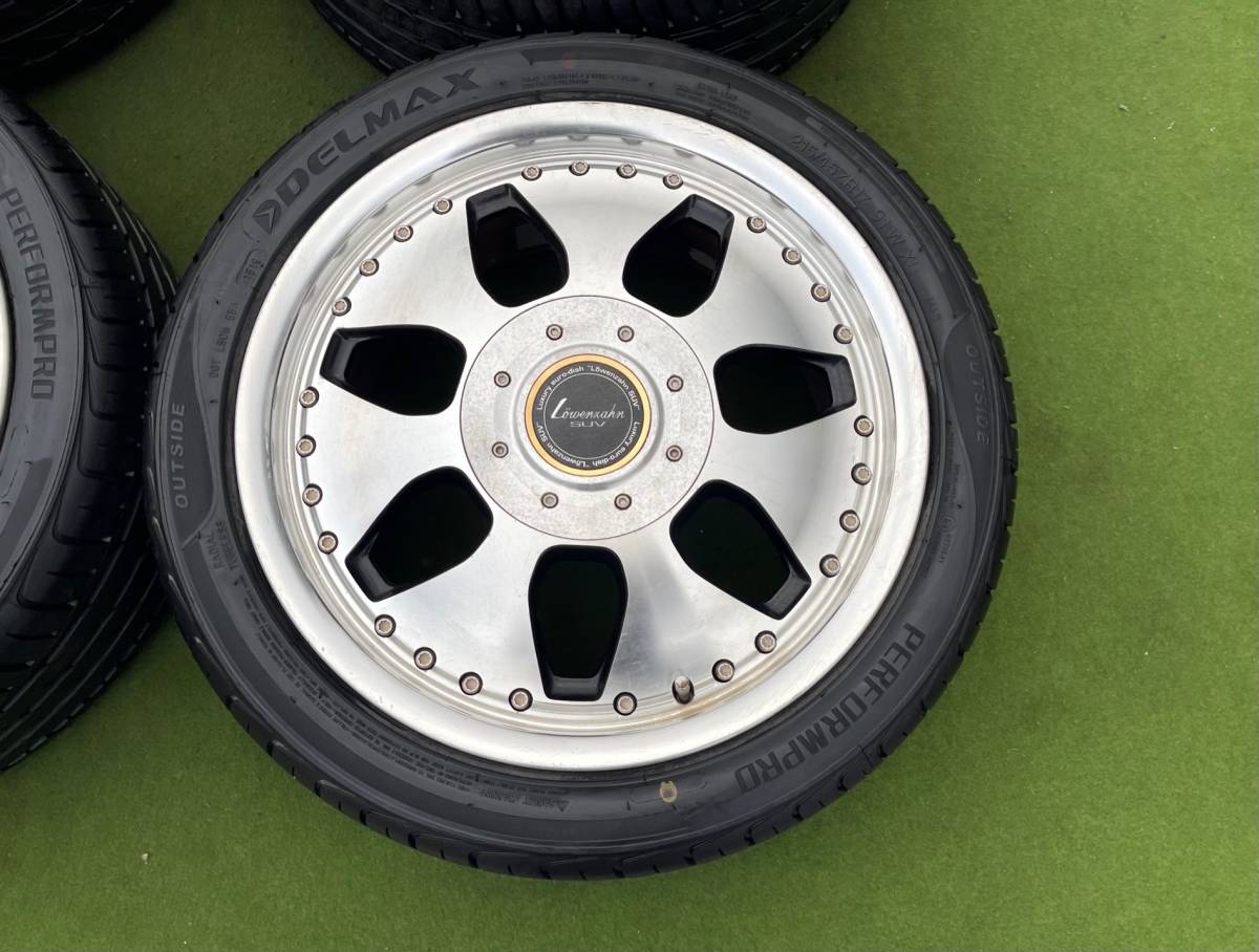 LOWENZAHN レーベンツァーン SUV 2 アルファード ヴェルファイア等に 17インチ 7J+52 PCD:114.3 4本 2019年製(ラジアルタイヤ)｜売買されたオークション情報 ...