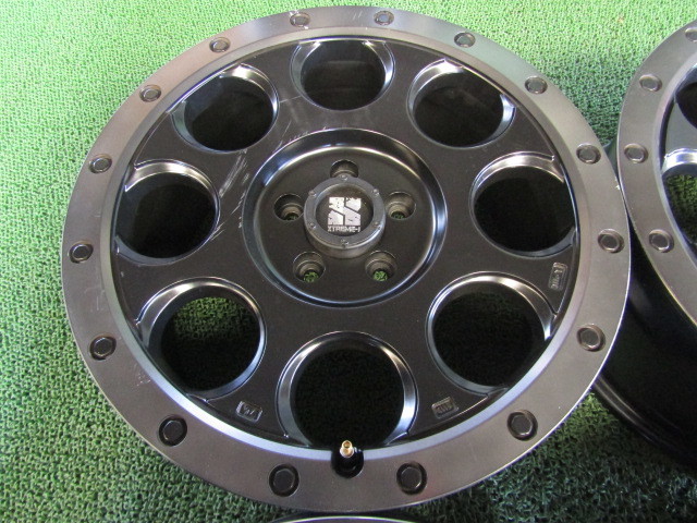 E3209 MLJ XTREME-J XJ03 18インチ 8J+40 114.3-5H 4本set エクストレイル デリカD5 チェロキー KJ/KK コンパス MK パトリオット MK ...