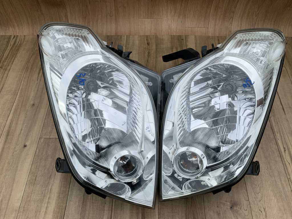 Yahoo!オークション - 310 日産 B30/NB30 ラフェスタ 前期 ヘッドライ...