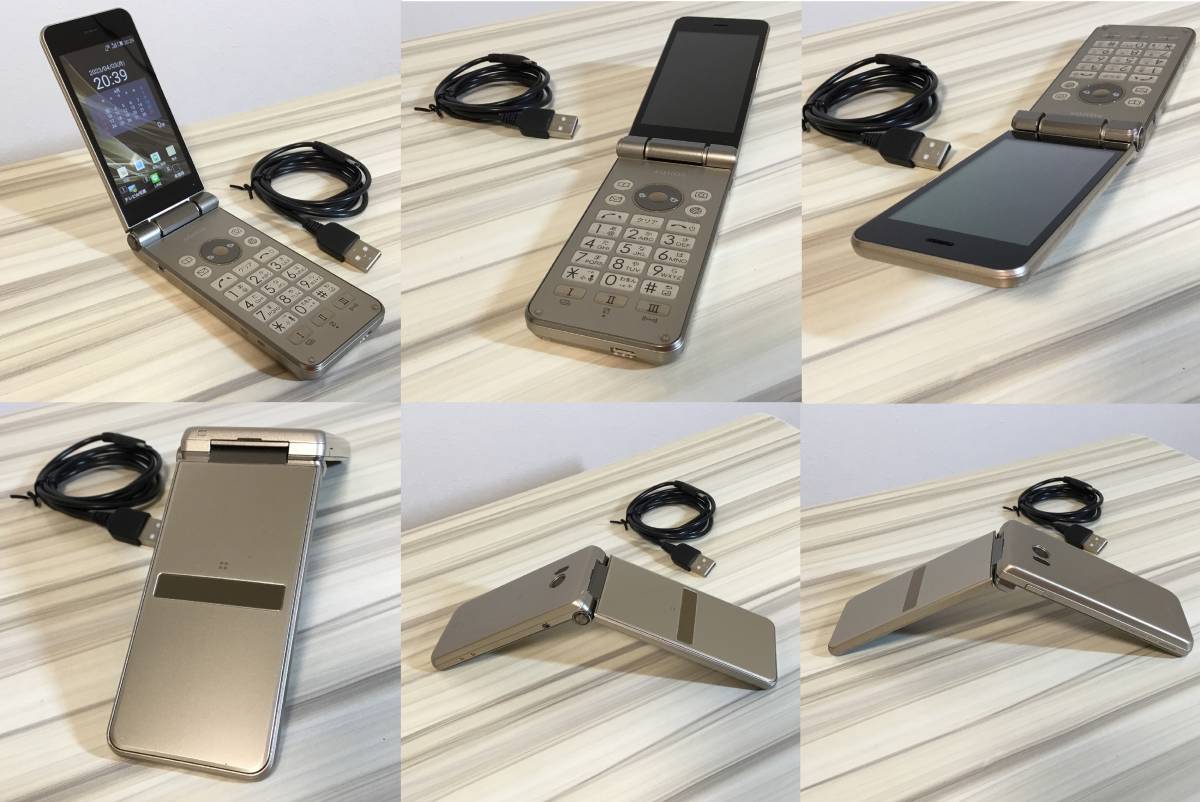 au SHF34 AQUOS ガラホ 折りたたみ携帯 4Gガラケー(携帯電話)｜売買されたオークション情報、yahooの商品情報をアーカイブ公開 - オークファン（aucfan.com）