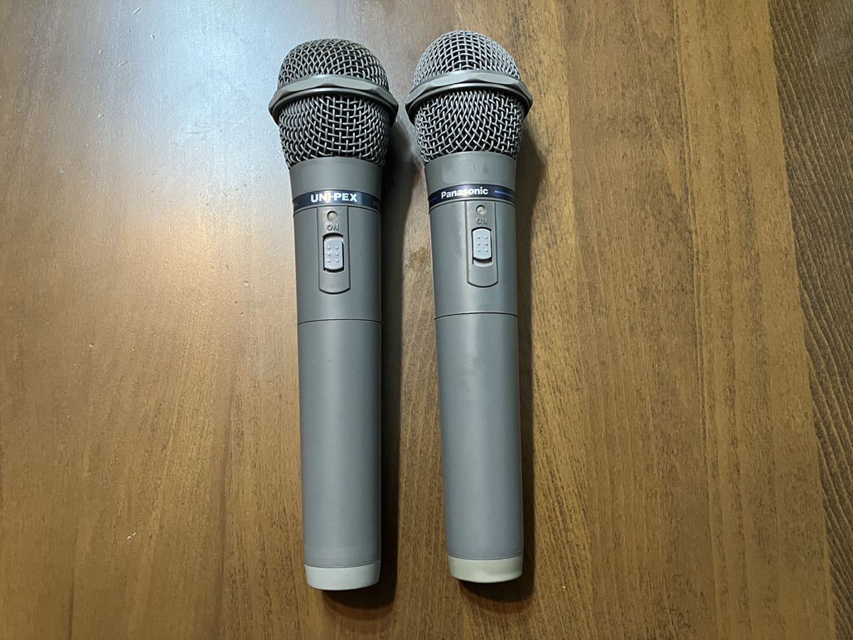 代購代標第一品牌－樂淘letao－UNIPEX WM-8030A / Panasonic WX-4100B ワイヤレスマイク(送信機) セット