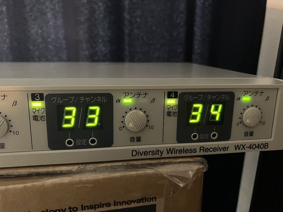 代購代標第一品牌－樂淘letao－UNIPEX WM-8030A / Panasonic WX-4100B ワイヤレスマイク(送信機) セット