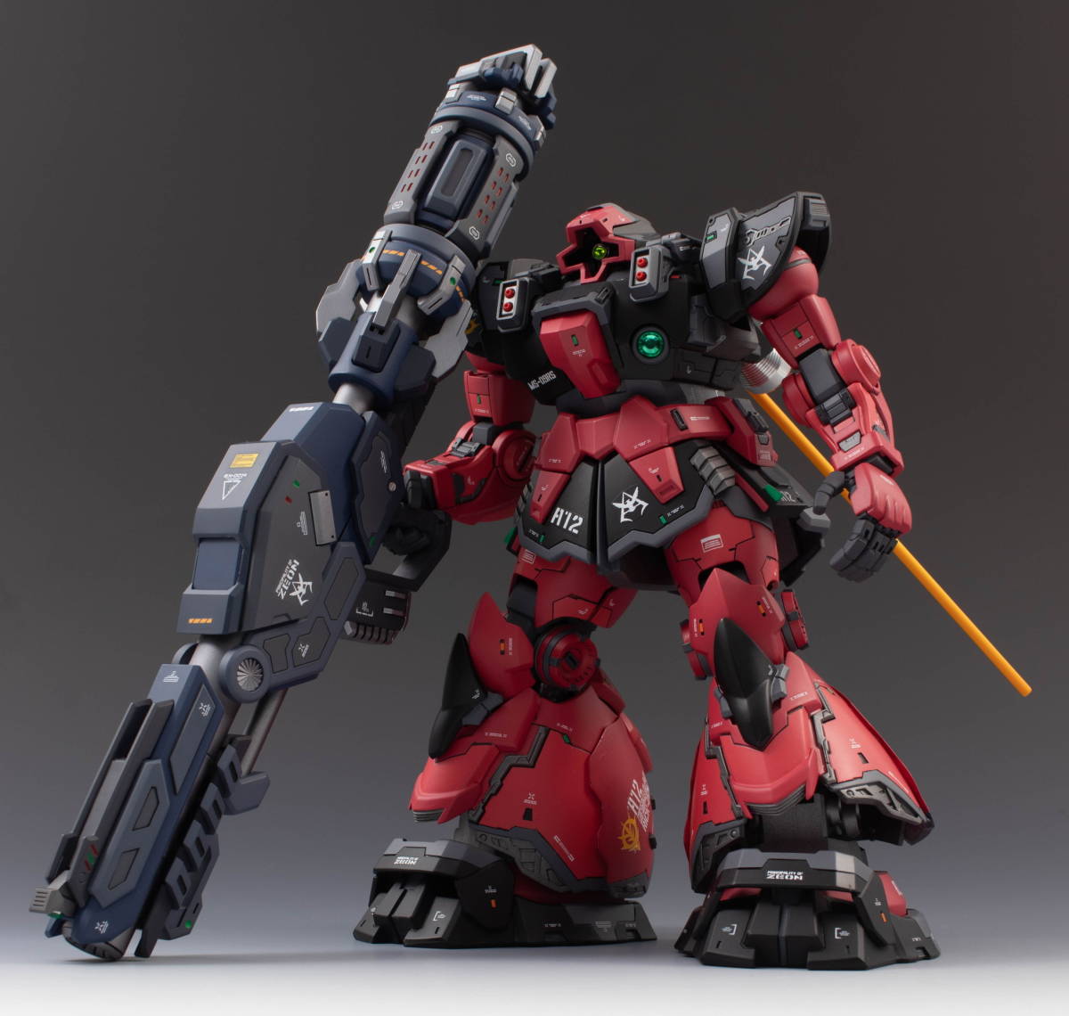 MG HGUC RG PG 1/100 MS-09RS RICK-DOM シャア アズナブル専用リックドム Char Aznable's マスターグレード 塗装済 完成品(完成品)｜売買された ...