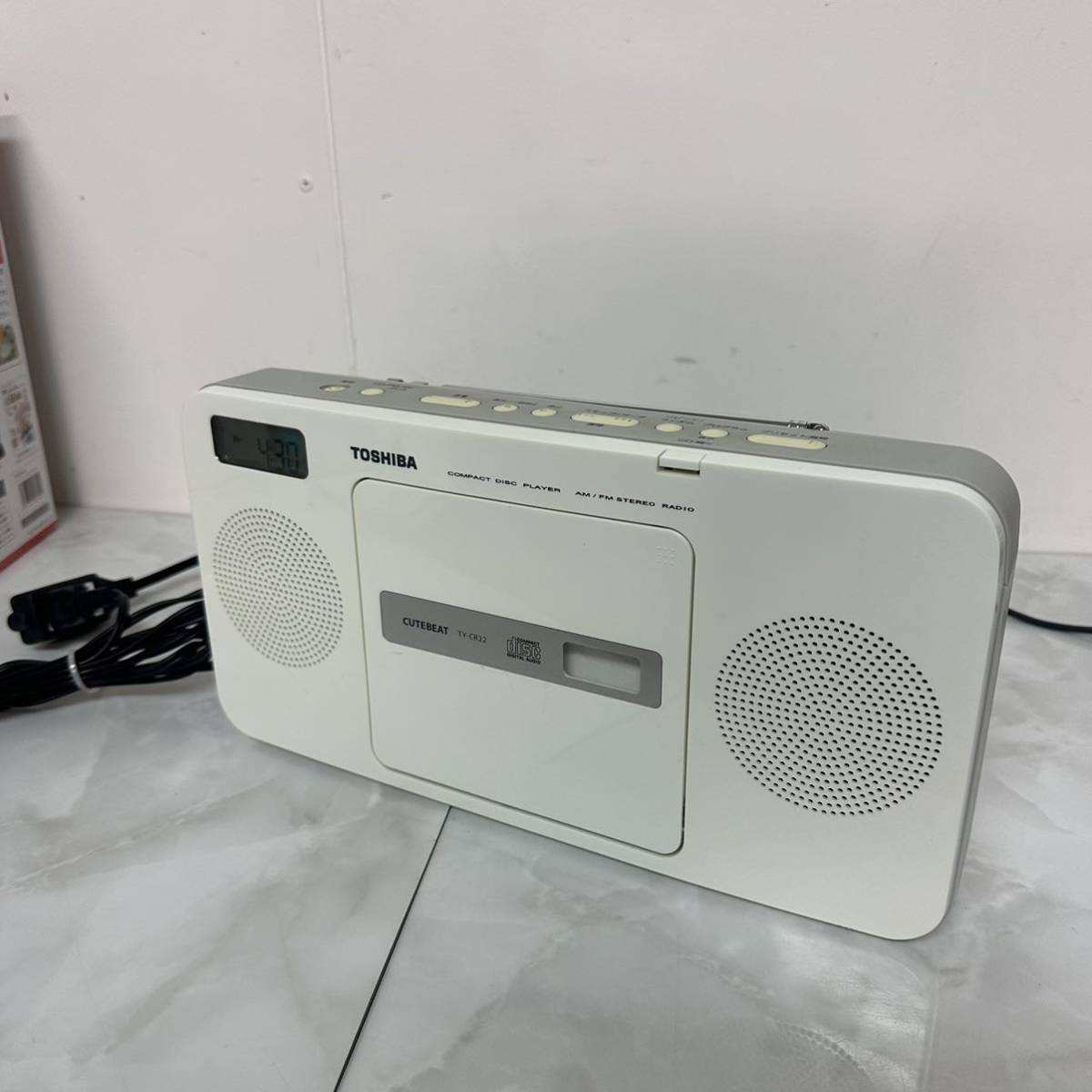 Yahoo!オークション - Y60 TOSHIBA 東芝 CDラジオ TY-CR22 動作品