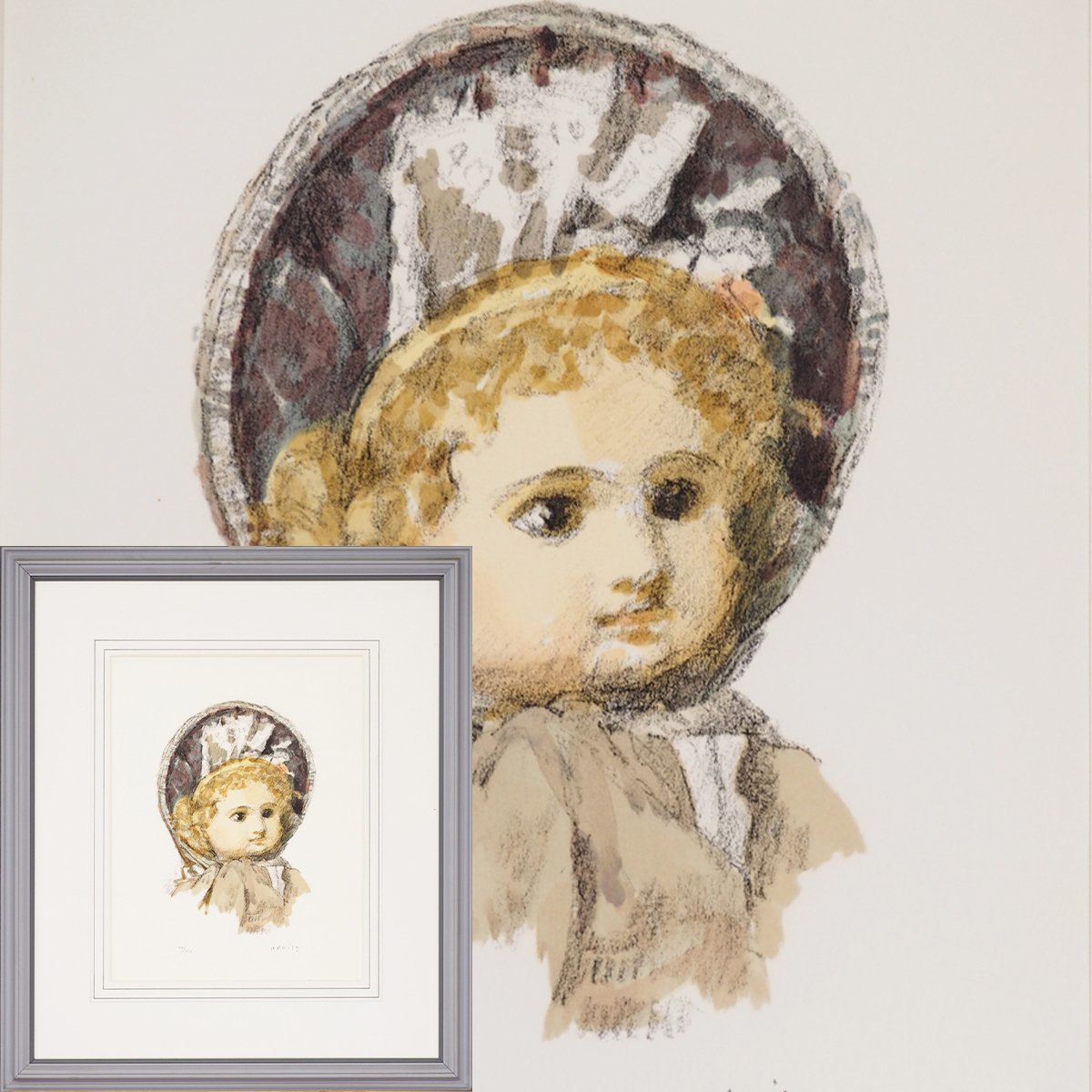 版画 蘇山 小磯良平 7837 鉛筆サイン 絵画 リトグラフ 人形の顔 94/150 人物画 兵庫 書画 在銘(石版画、リトグラフ)｜売買されたオークション情報、yahooの商品情報を ...