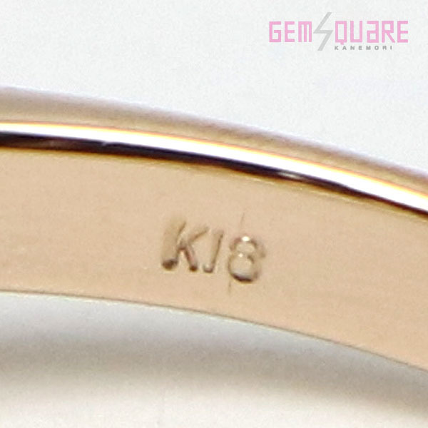 Yahoo!オークション - K18PG ダイヤモンド リング 指輪 D0.50 2.7g 10...