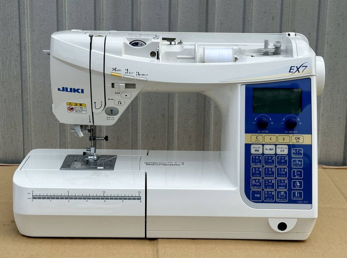 JUKI ミシン HZL-EX7 コンピューターミシン ジューキ EX7 欠損あり ジャンク ジューキミシン(ジューキ)｜売買されたオークション情報、yahooの商品情報をアーカイブ公開 ...